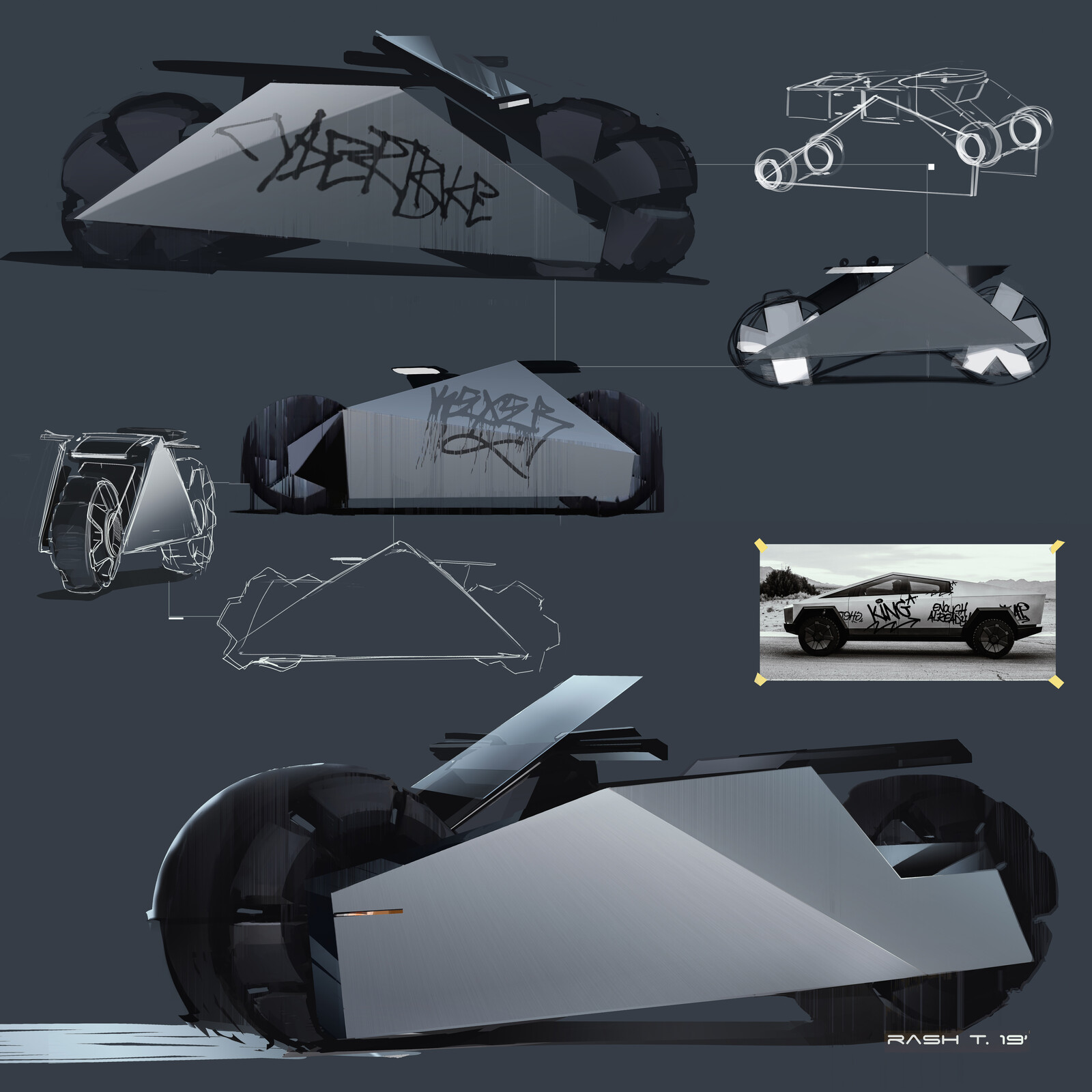 Rashid Tagirov - Tesla Cyberbike