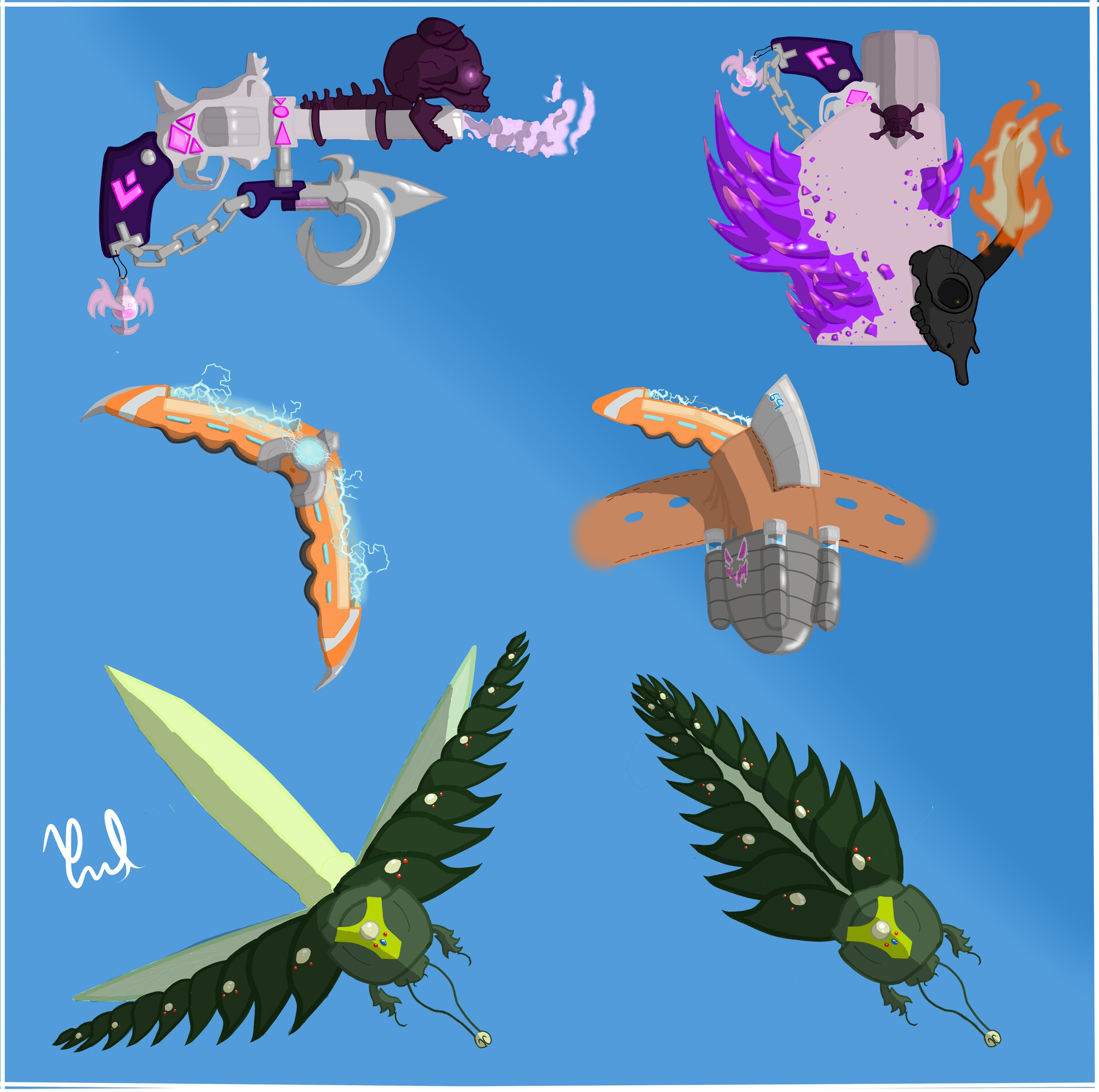 ArtStation - Weapons