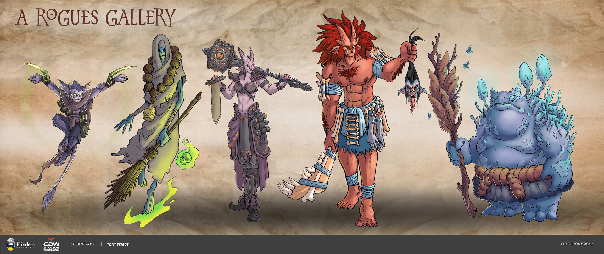 ArtStation - Character Design Project 2019