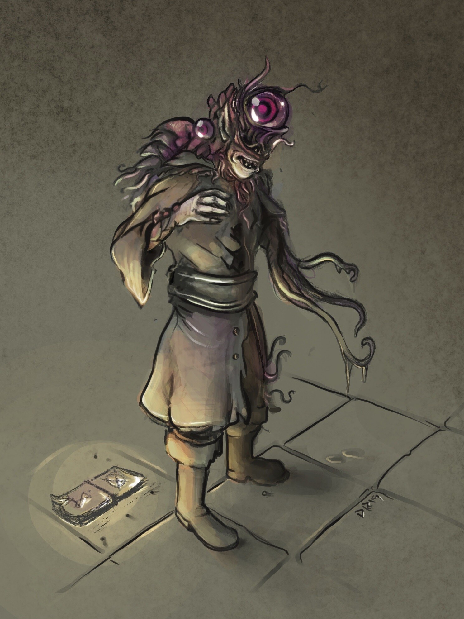 ArtStation - The Cursed Scholar