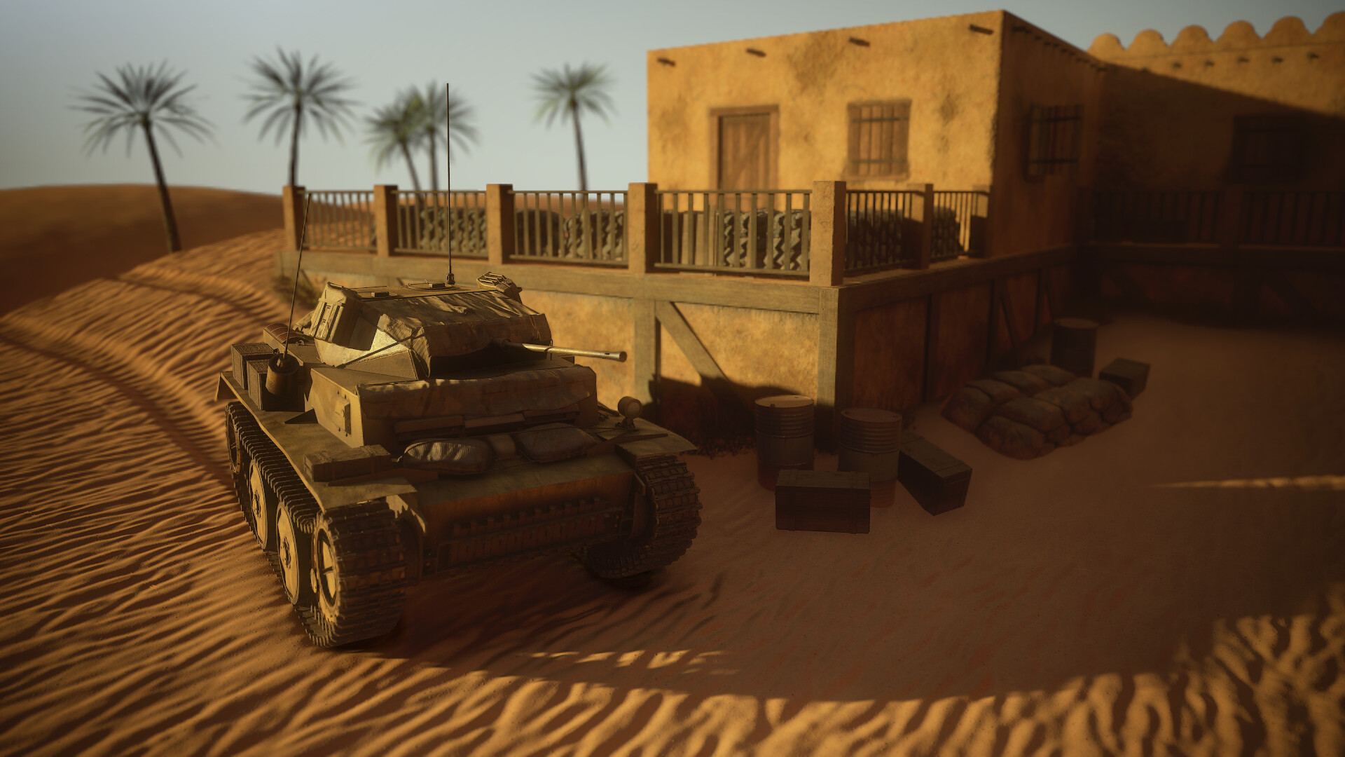 ArtStation - Desert Outpost