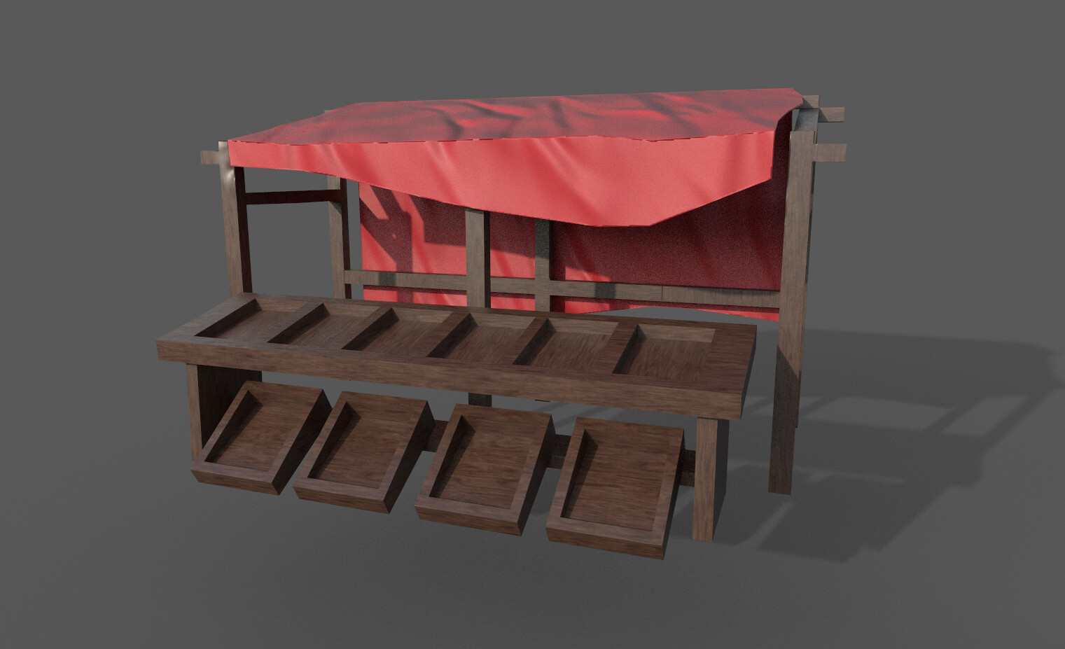 ArtStation - Ascendant | Greek Market Stall