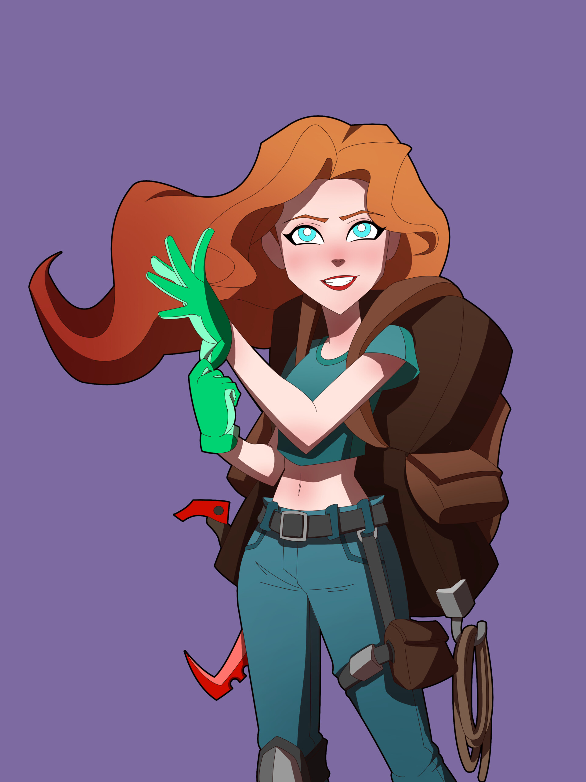 ArtStation - Adventurous girl