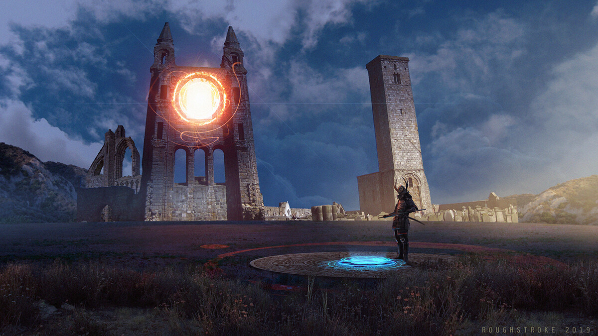 ArtStation - Enterance To The Parallel World