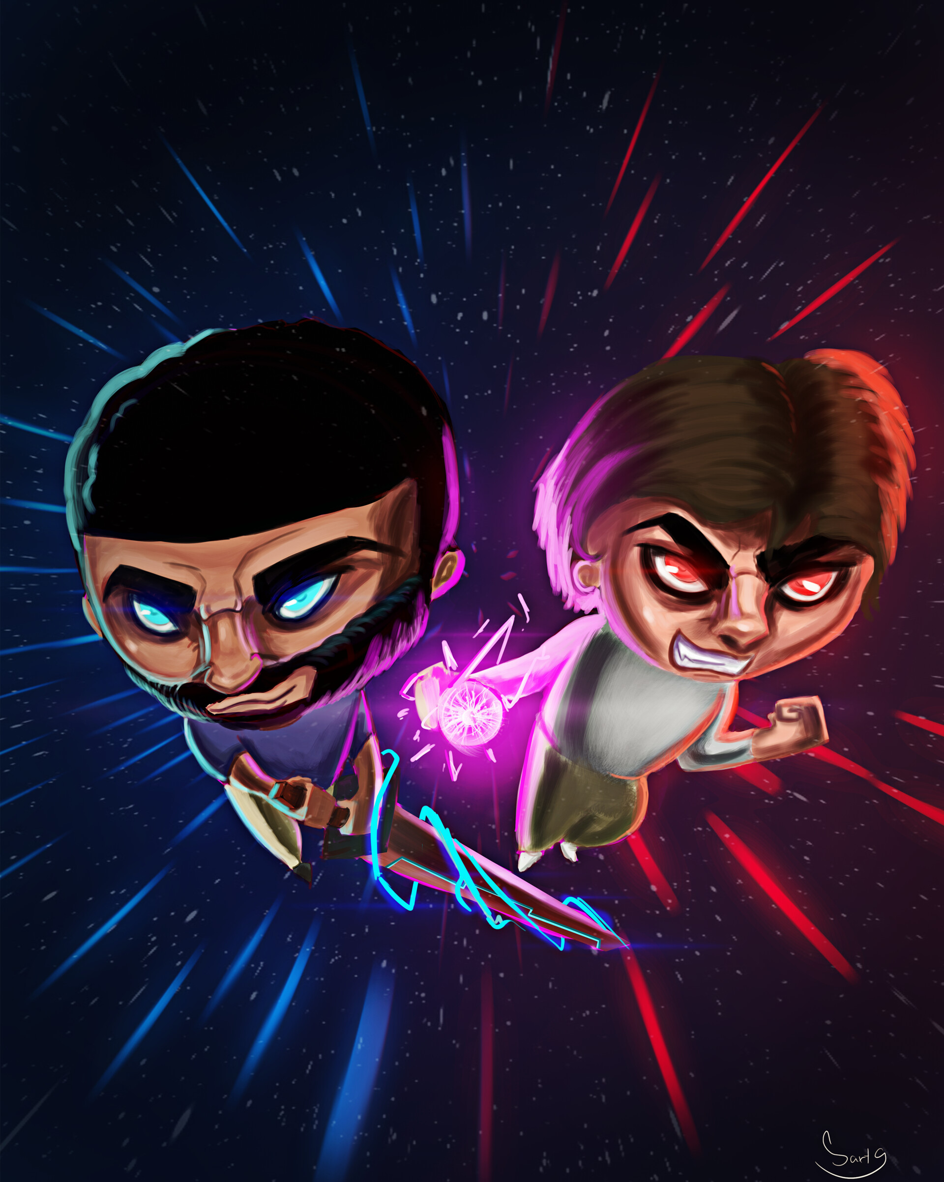 ArtStation - Hero Friends
