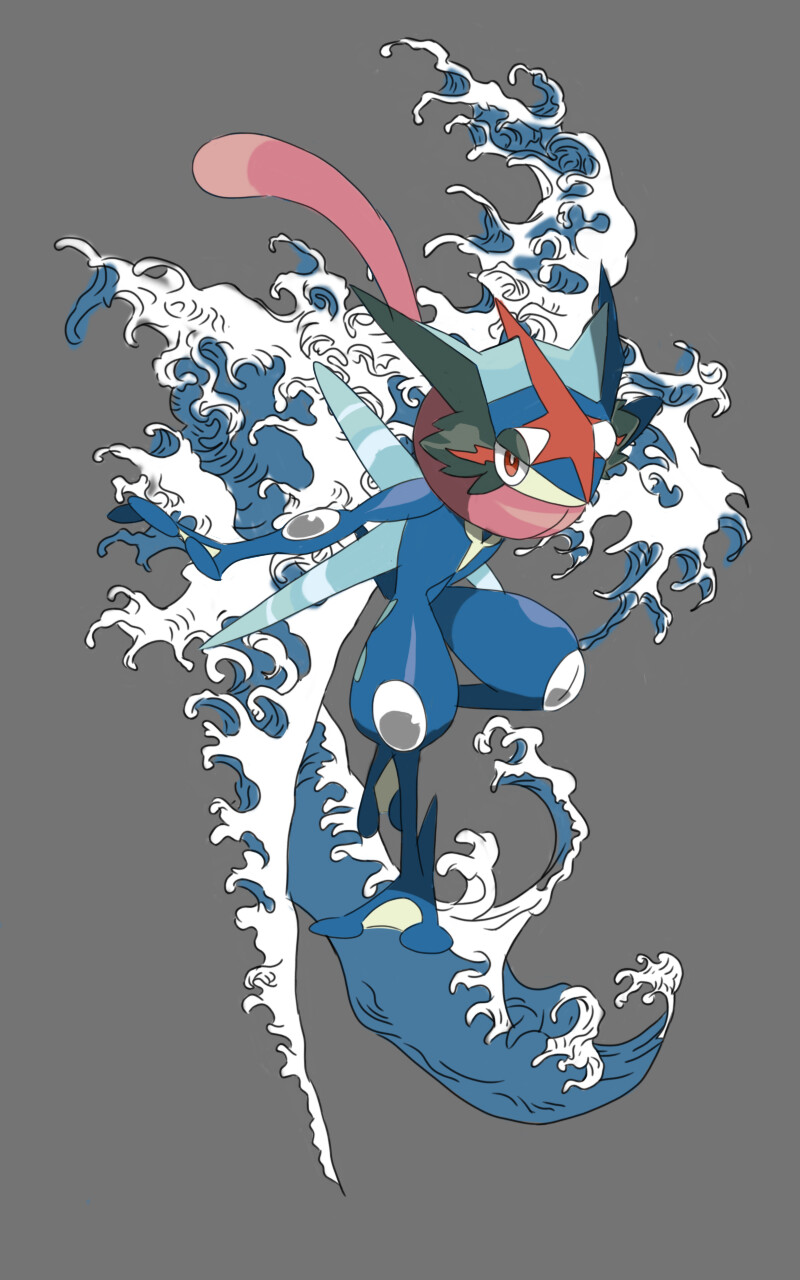 ArtStation - Greninja