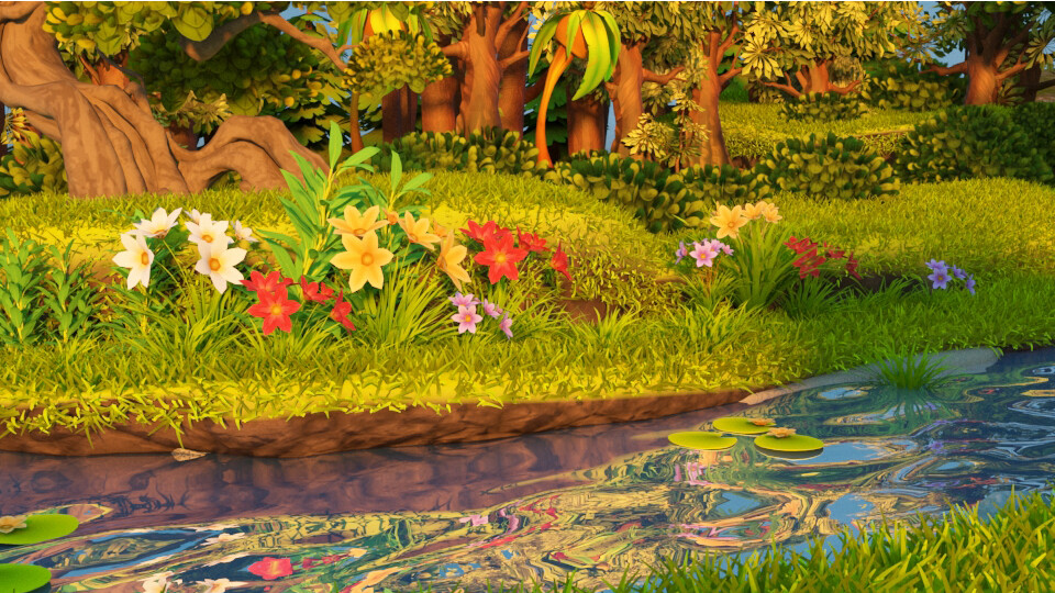 ArtStation - cartoon environments