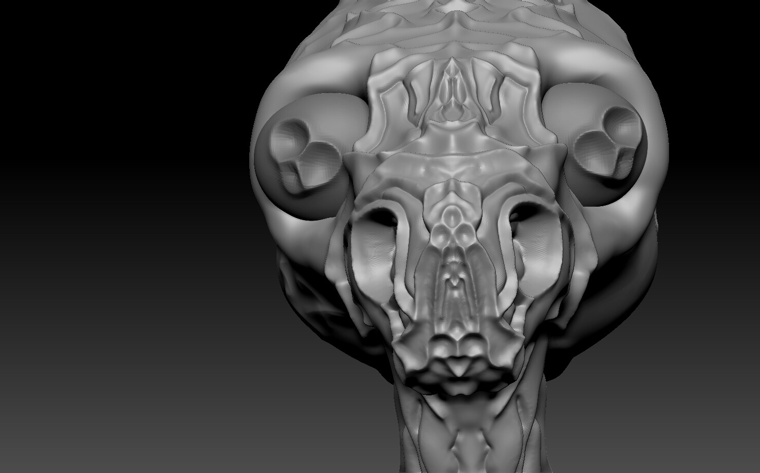 ArtStation - Alien Head-Bust