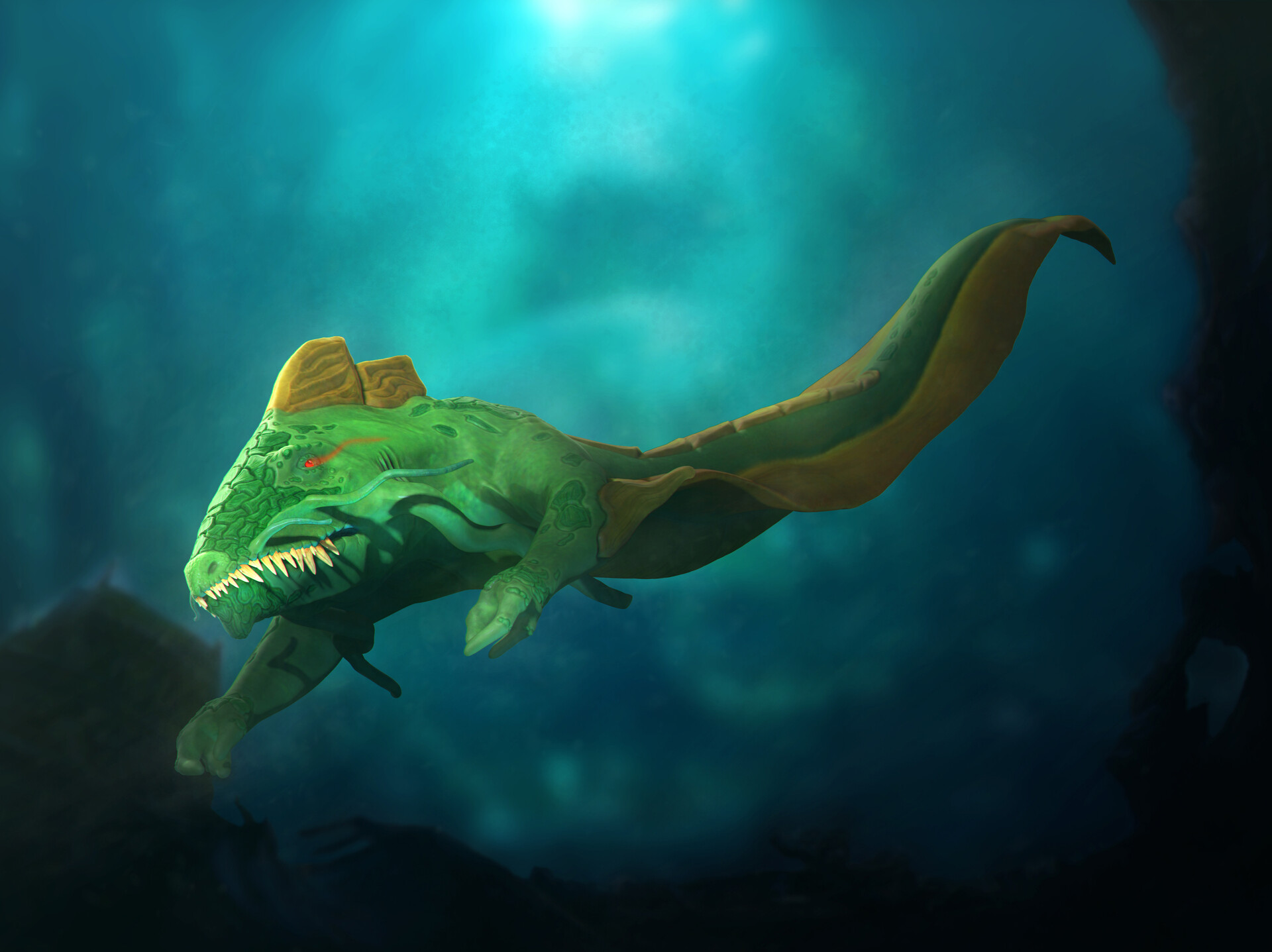 ArtStation - Deep Sea Creature