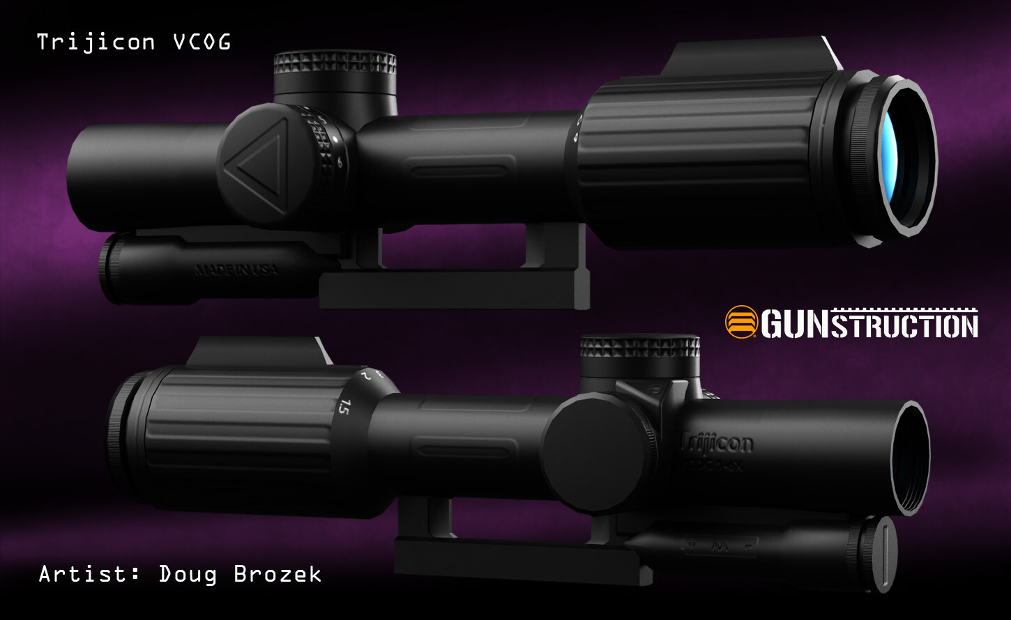 ArtStation - Trijicon VCOG Scope
