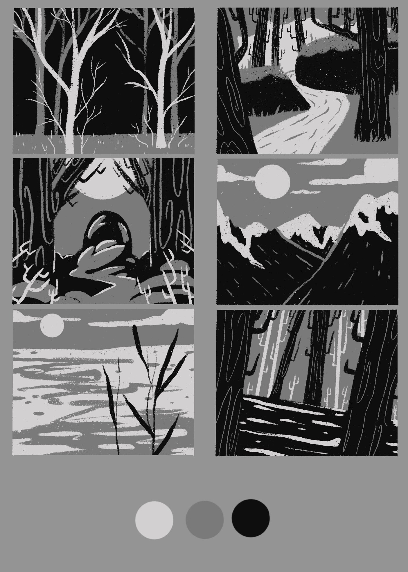 ArtStation - Composition Practice