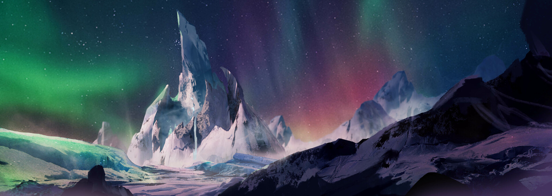 ArtStation - snow field