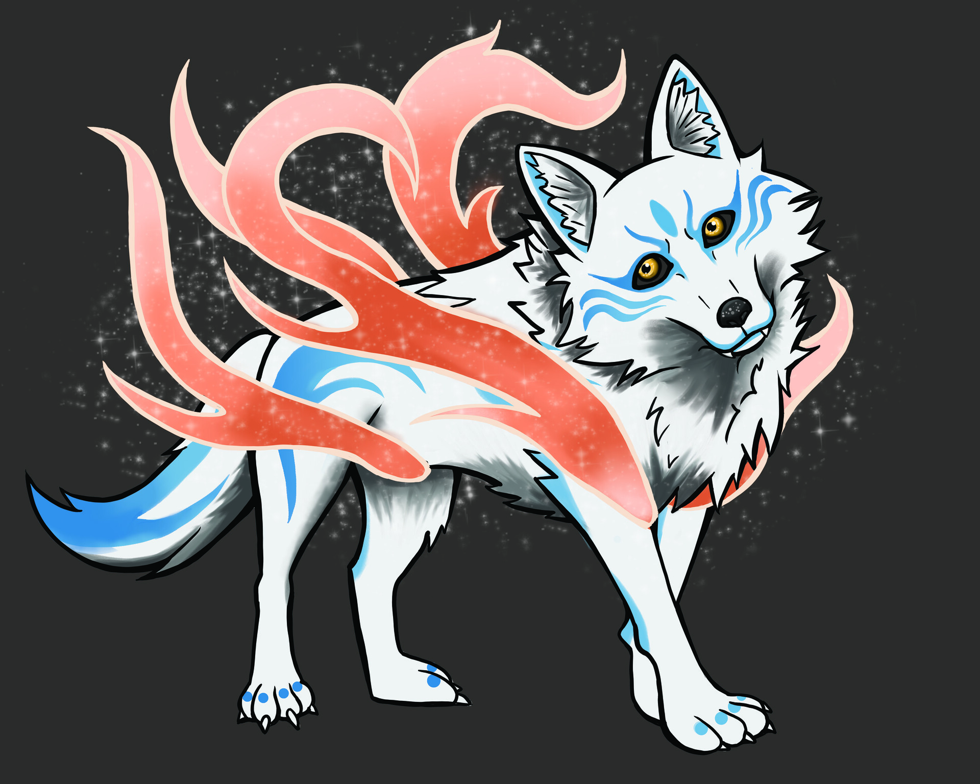 ArtStation - Lakshmi wolf FFXIV