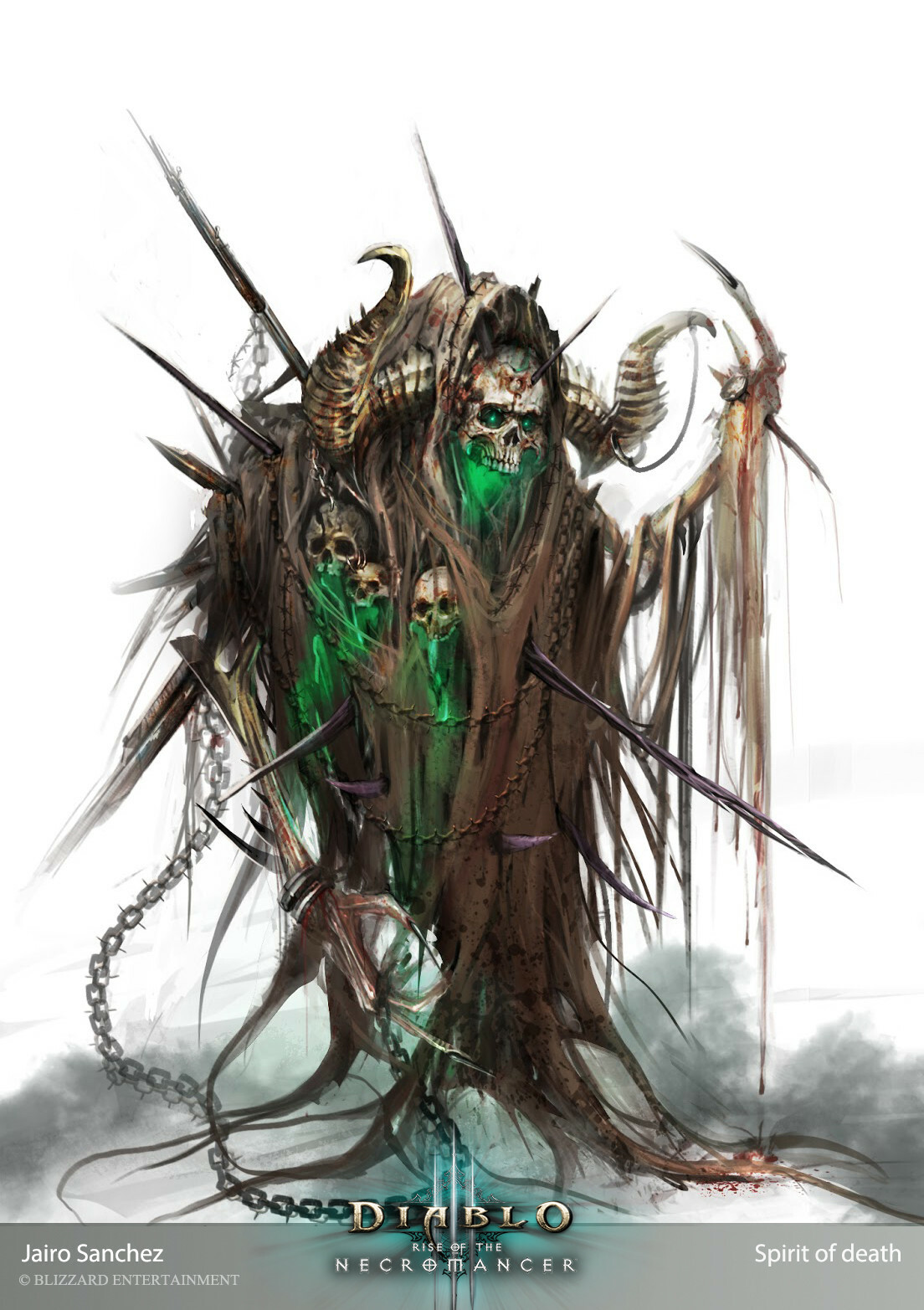 ArtStation - Skeletal mage concept