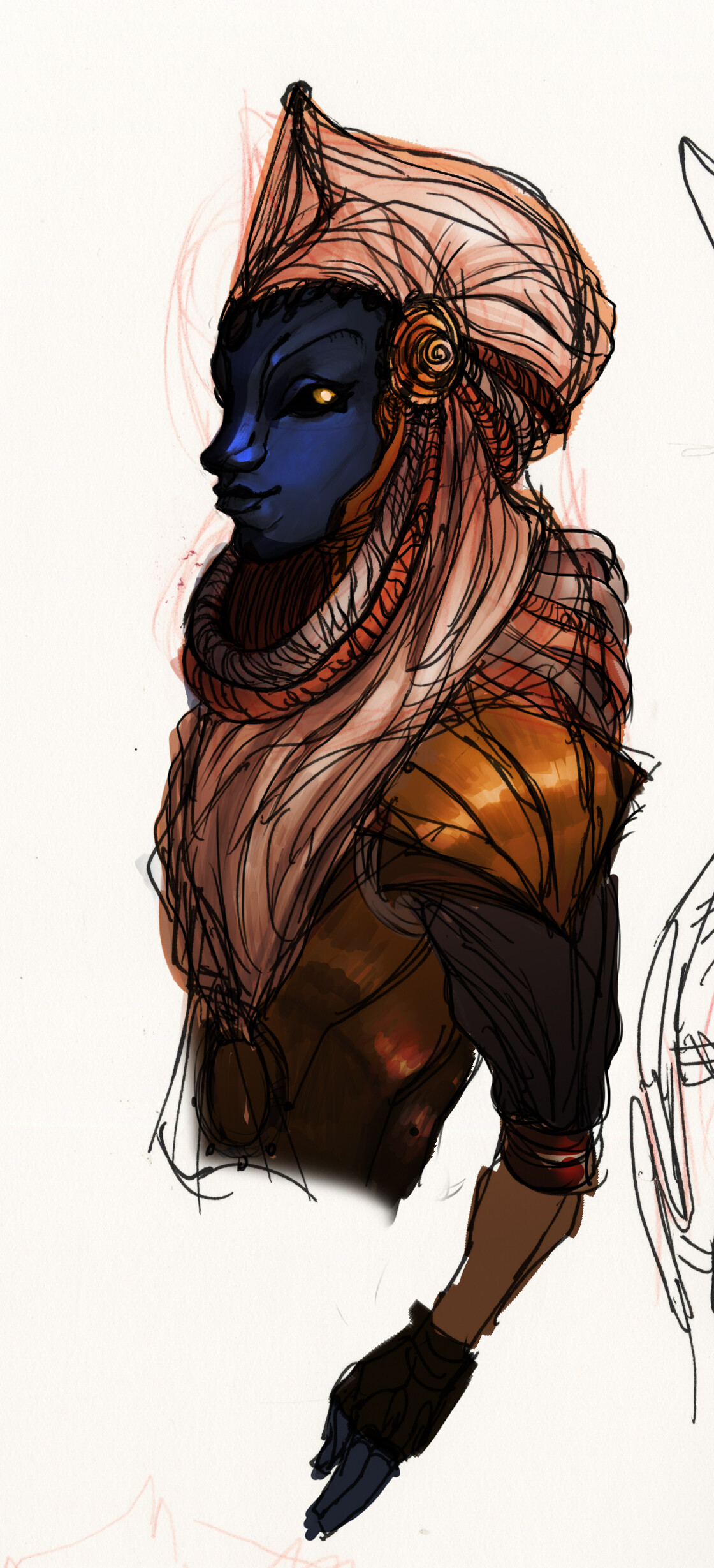 ArtStation - Desert Dwelling Alien Designs