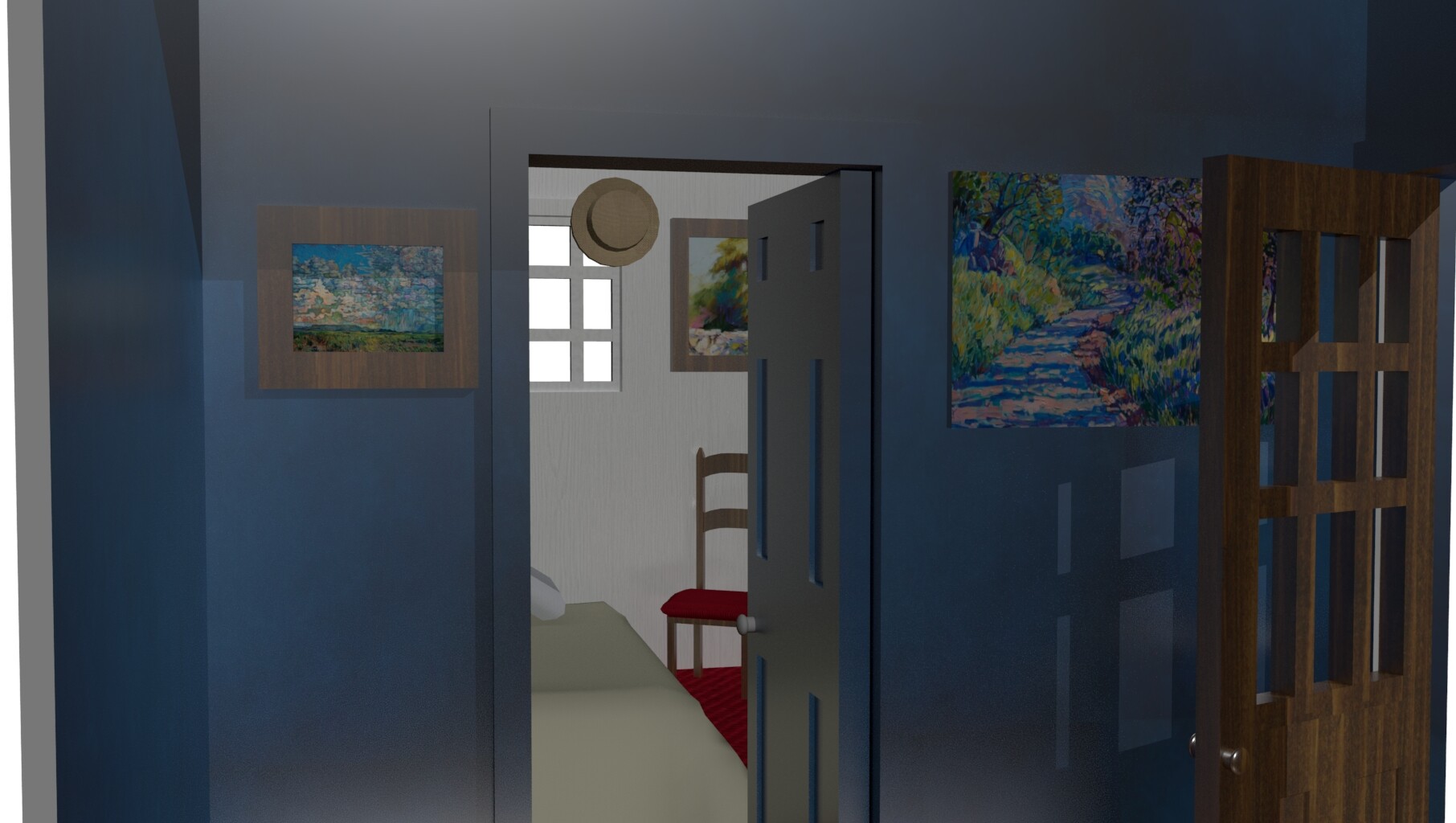 ArtStation - Rooms by the Sea 3D Recreation
