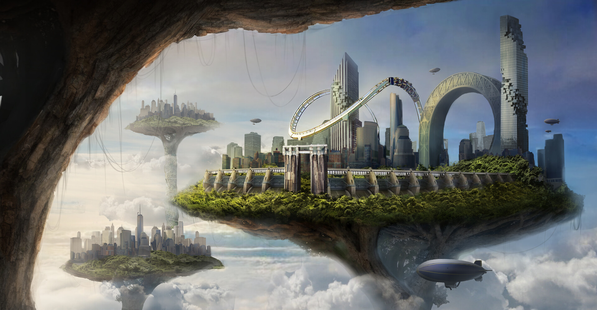 ArtStation - Sky City