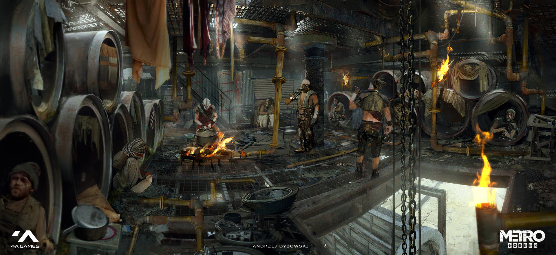 ArtStation - Metro Exodus levels of tower concepts