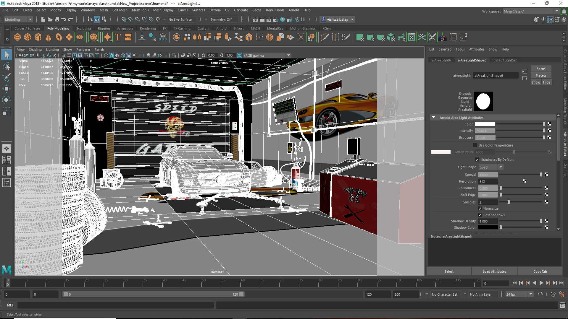 ArtStation - Hum 3D 2019 challenge WIP