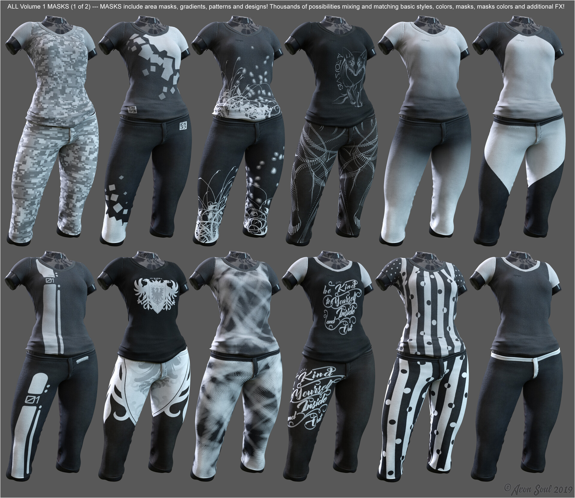 Aeon Soul - EveryDay masks and styles