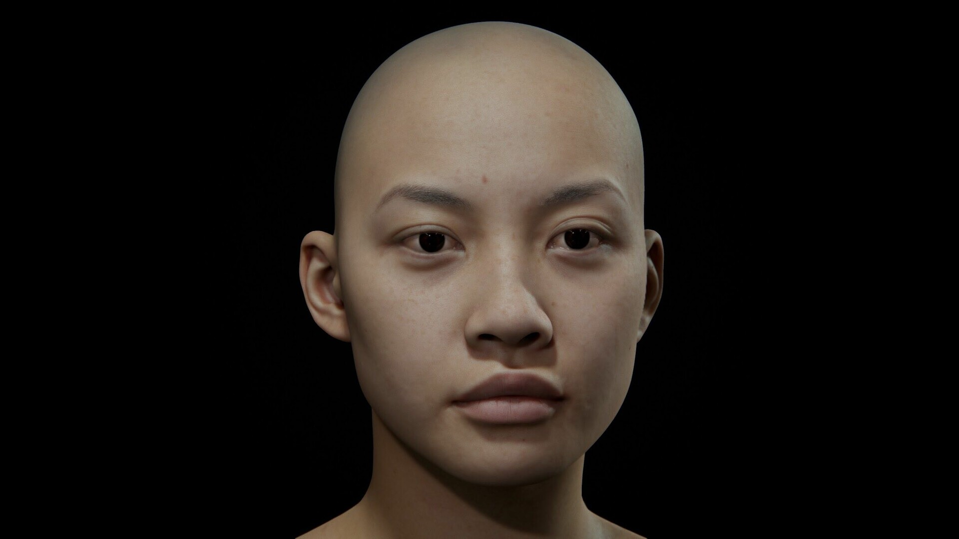 ArtStation - Female head, NICK RUTLINH