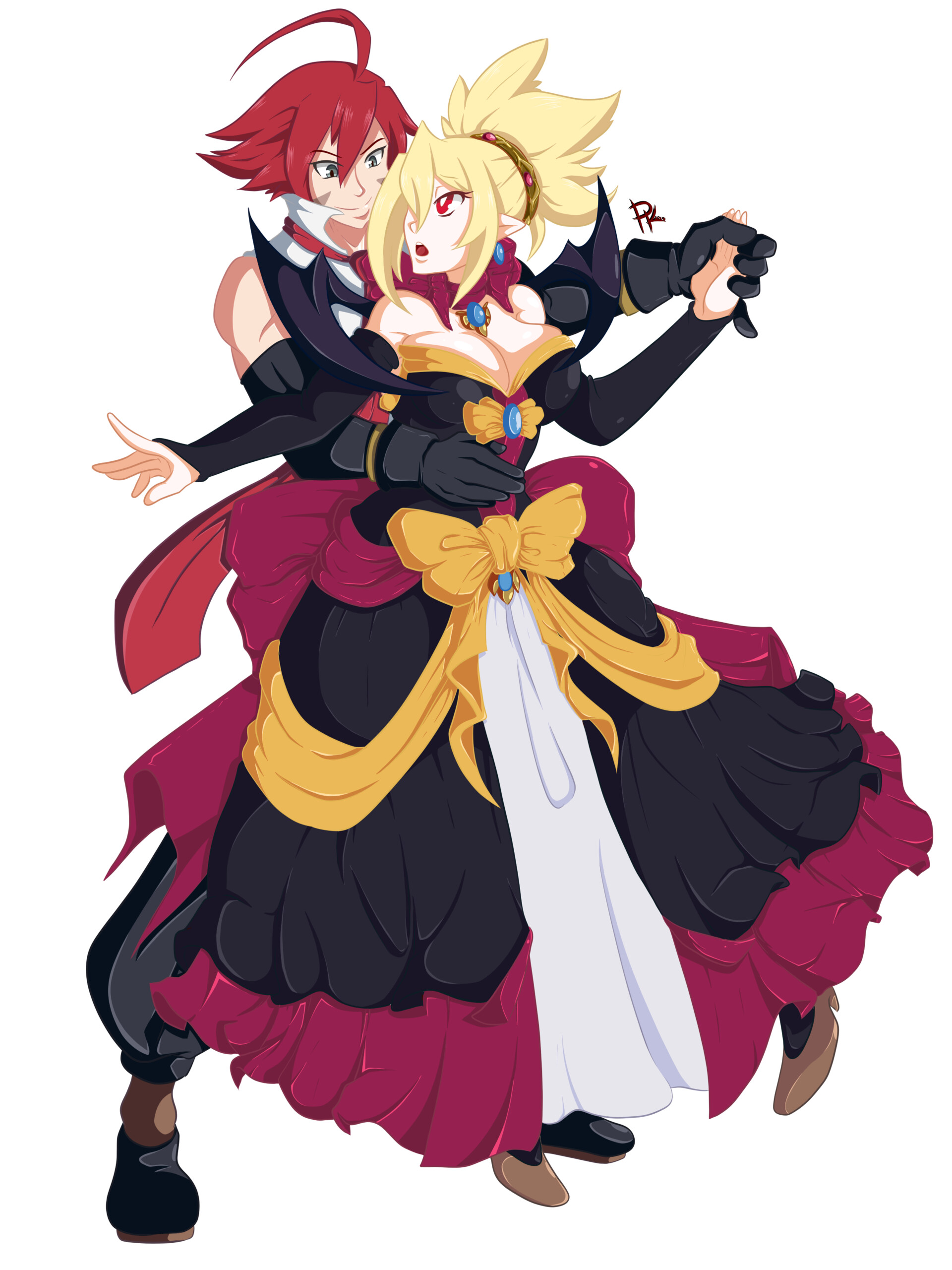 ArtStation - Adell and Rozalin : A Disgaea 2 Tribute