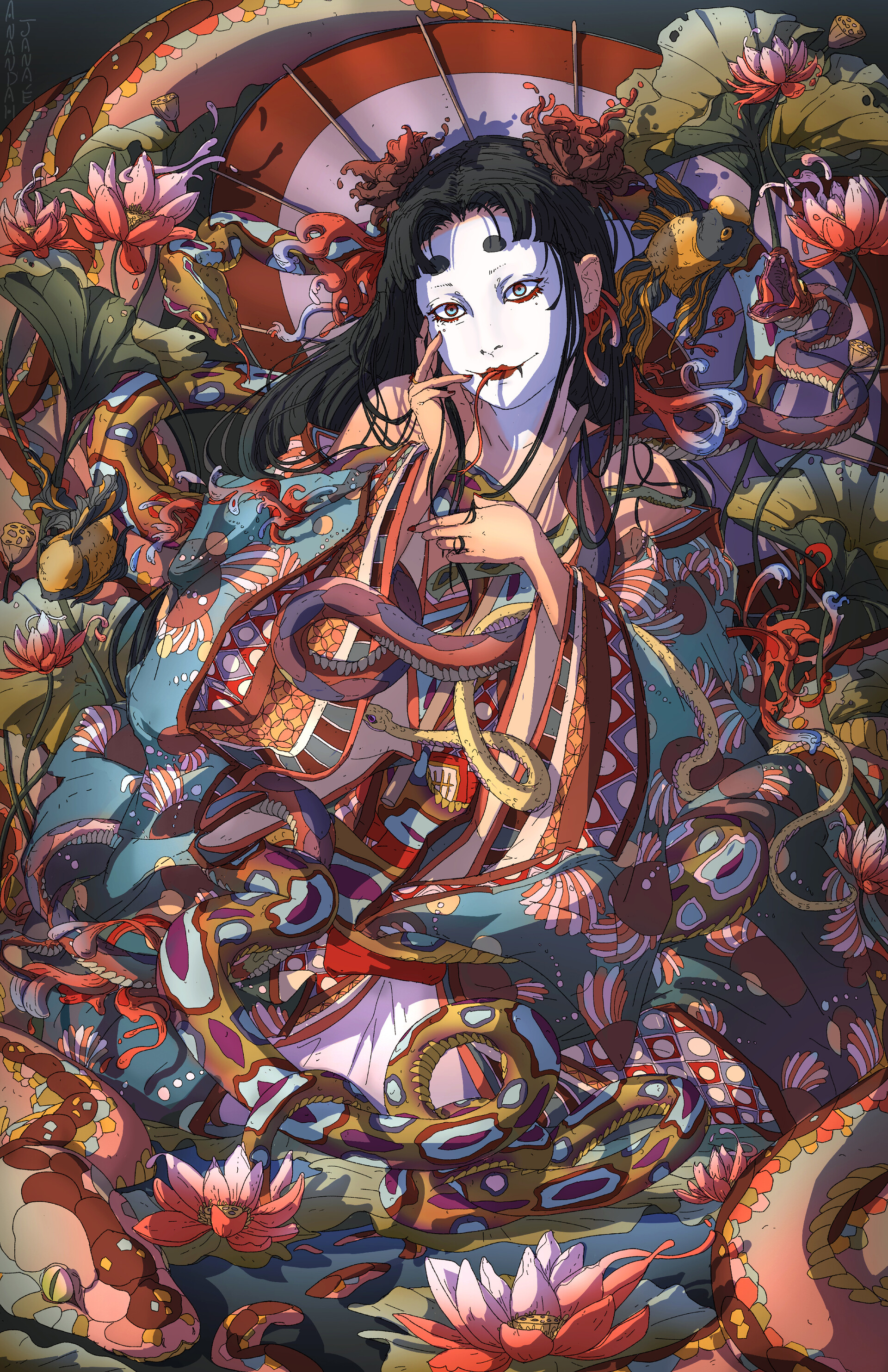 ArtStation - The Snake Woman