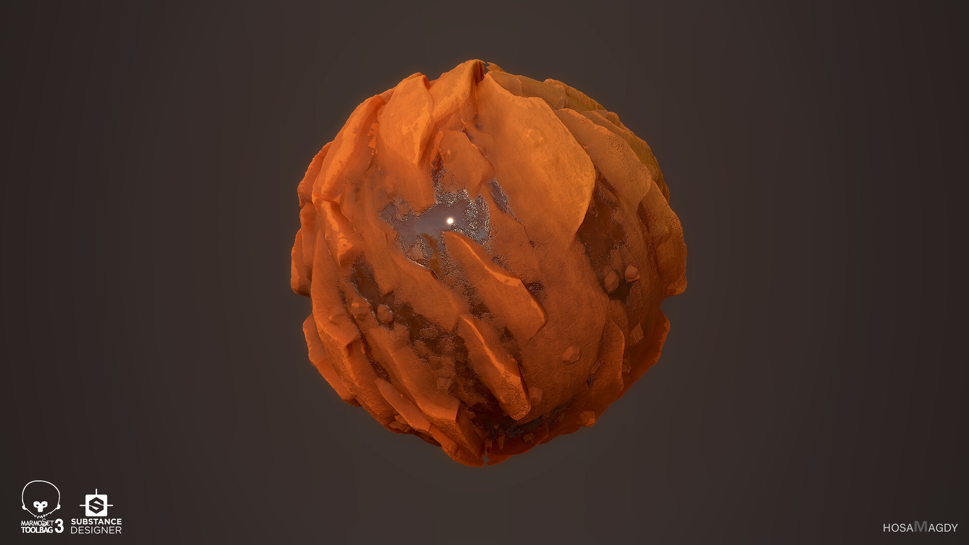 ArtStation - Wet Rock Study