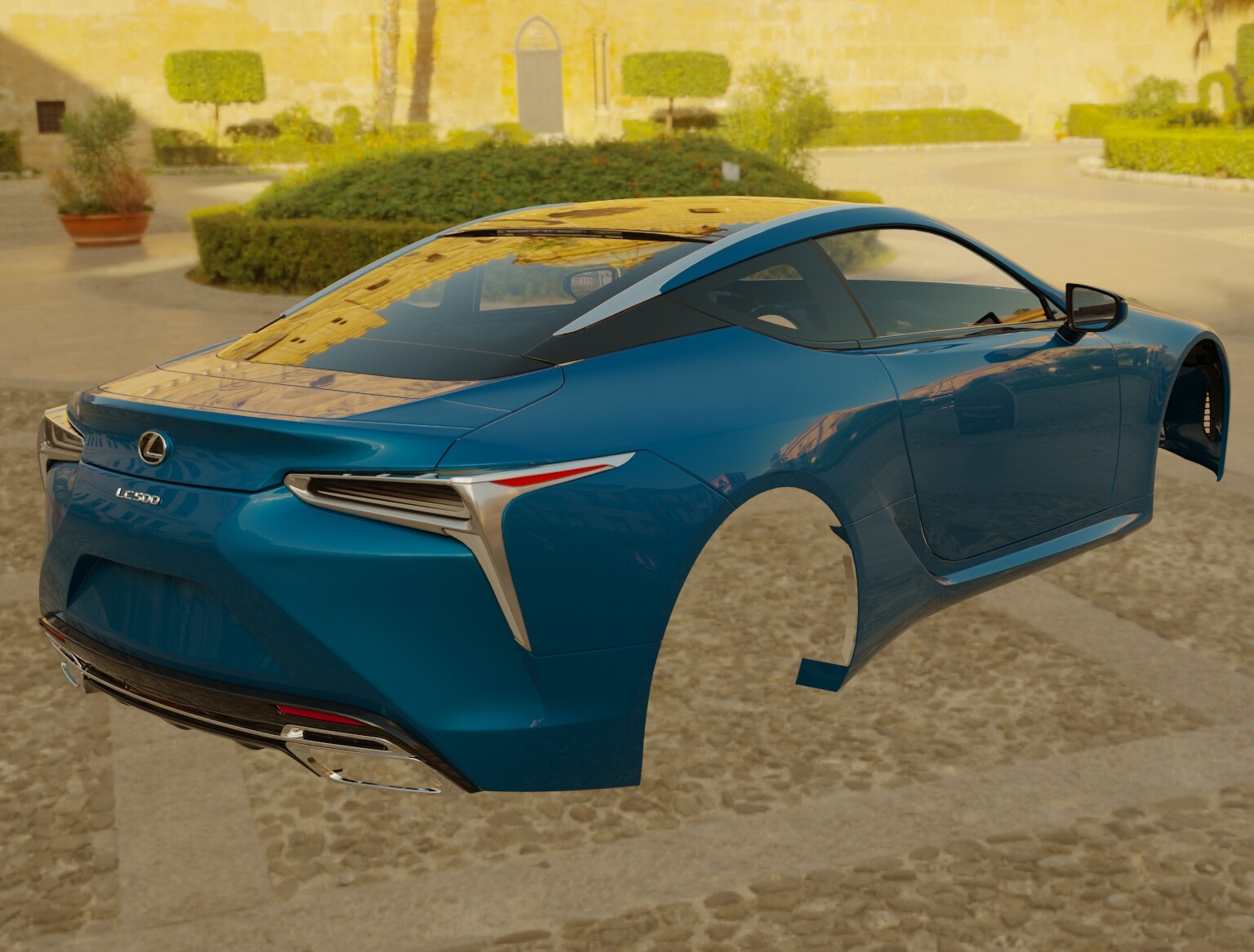 ArtStation - Lexus LC500