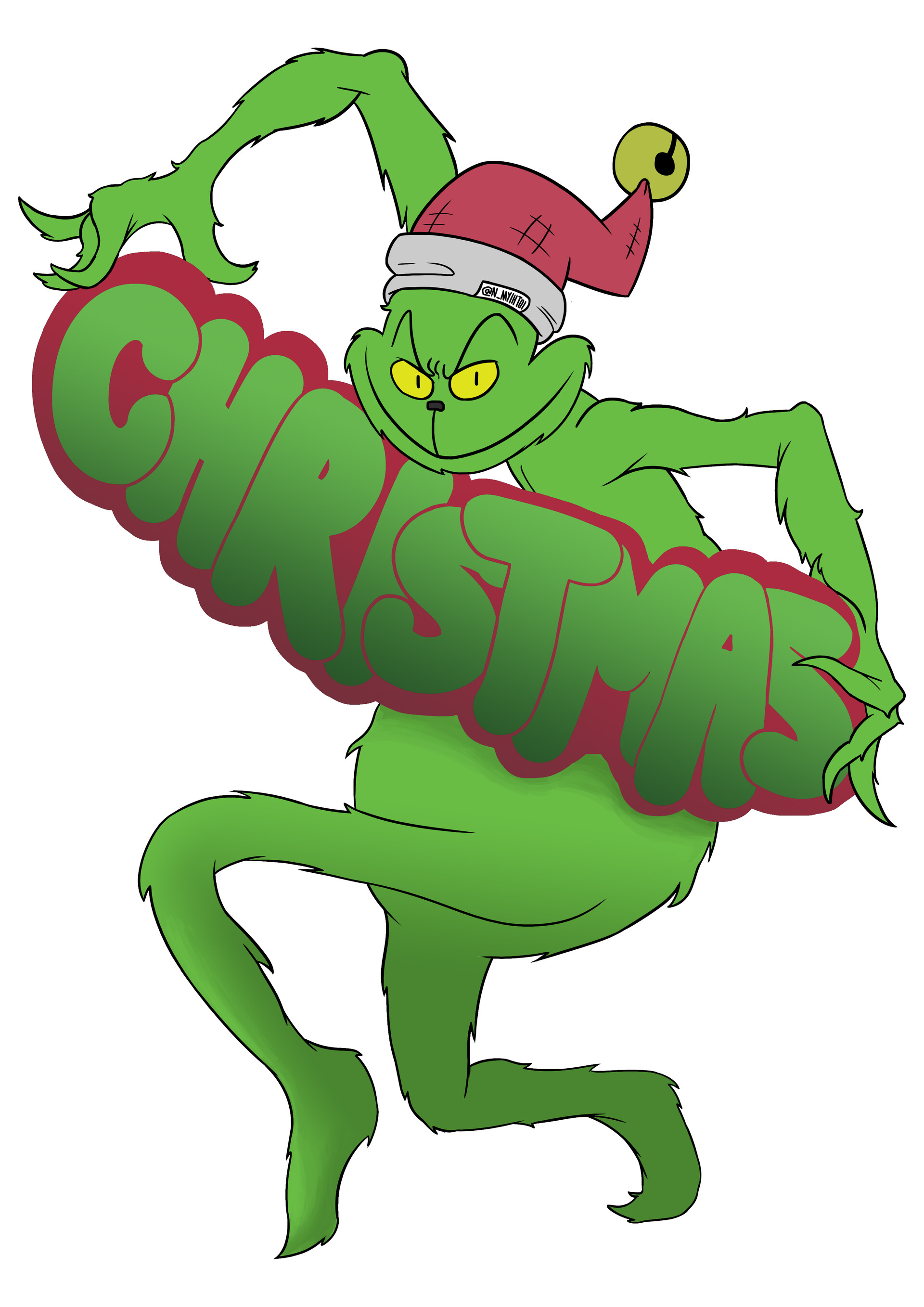 ArtStation - The Grinch Christmas Posters 2019