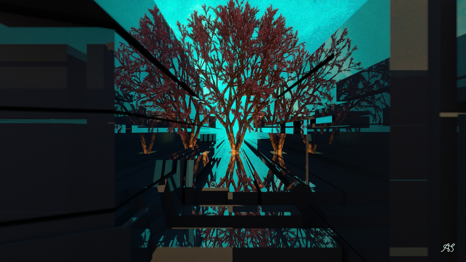 ArtStation - The Solitary Tree