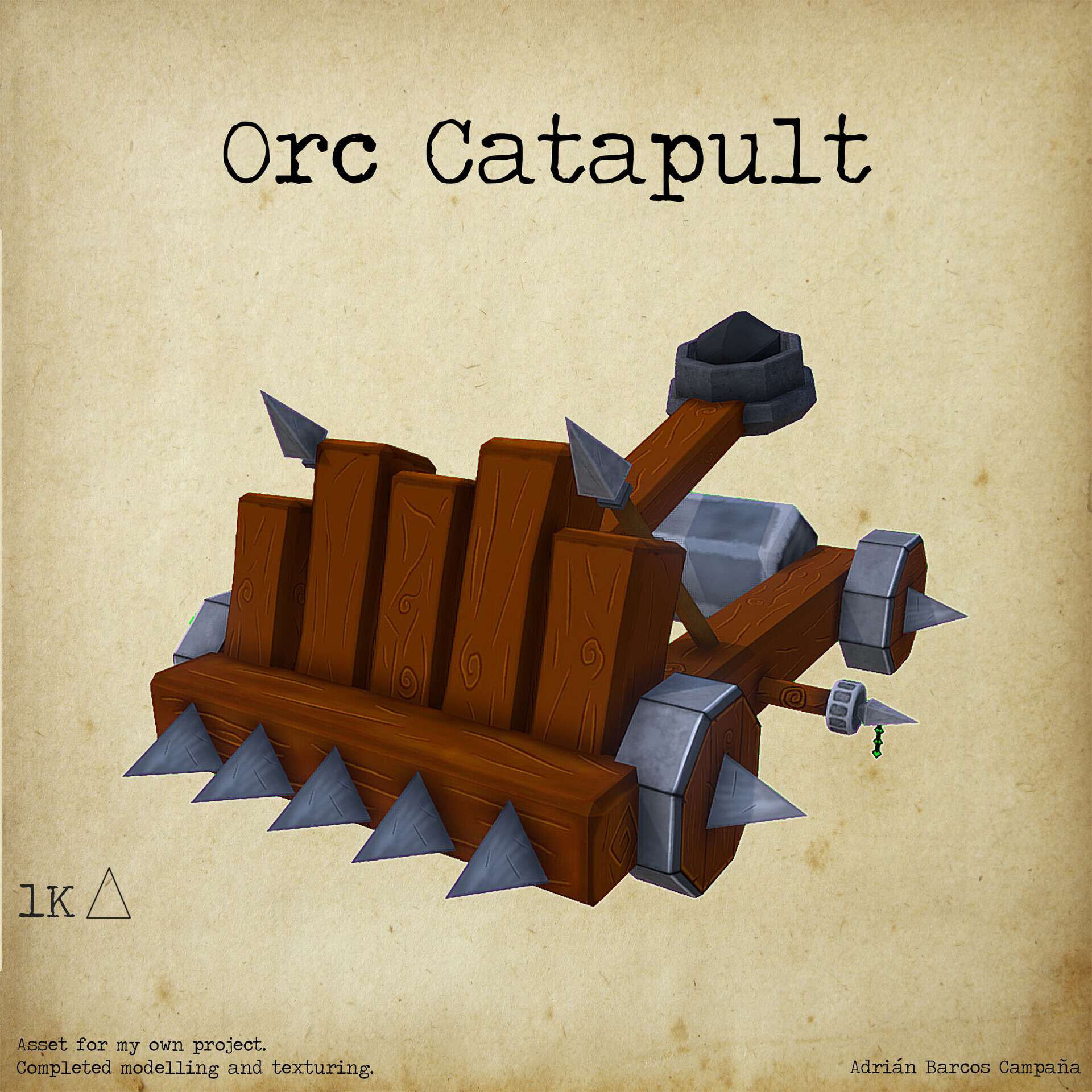 ArtStation - Catapult Orc