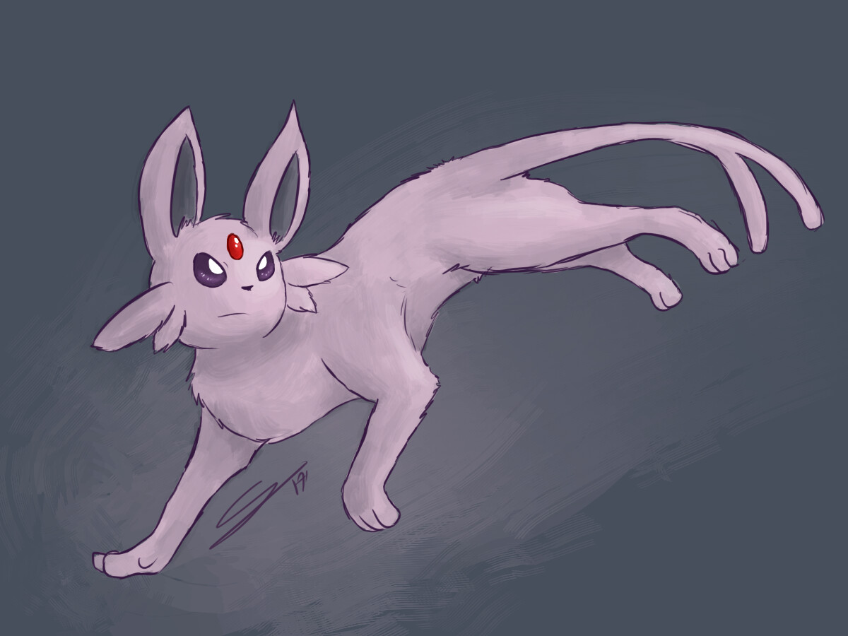 ArtStation - Espeon