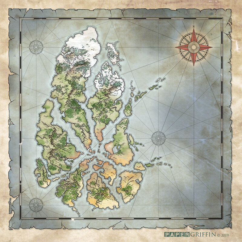 ArtStation - The Shattered Isles