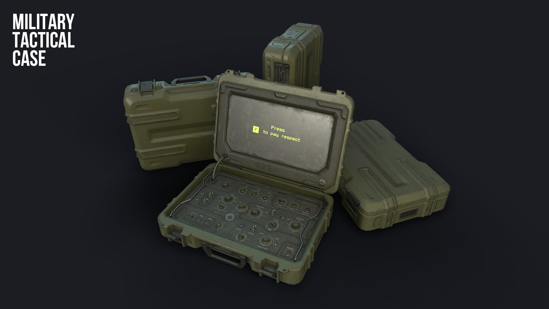 Military Tactical Case - Download Free 3D model by curichenkow [332a577 ...