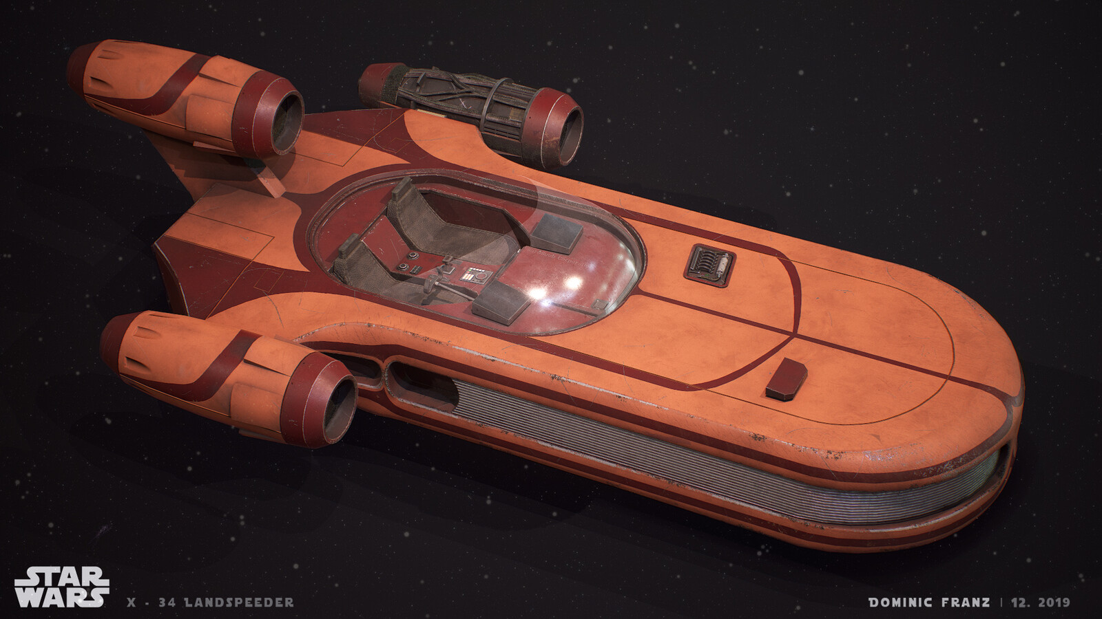 Dominic Franz - Star Wars X - 34 Landspeeder