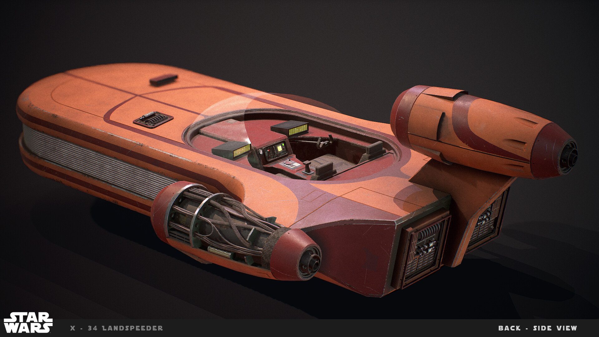 Dominic Franz - Star Wars X - 34 Landspeeder