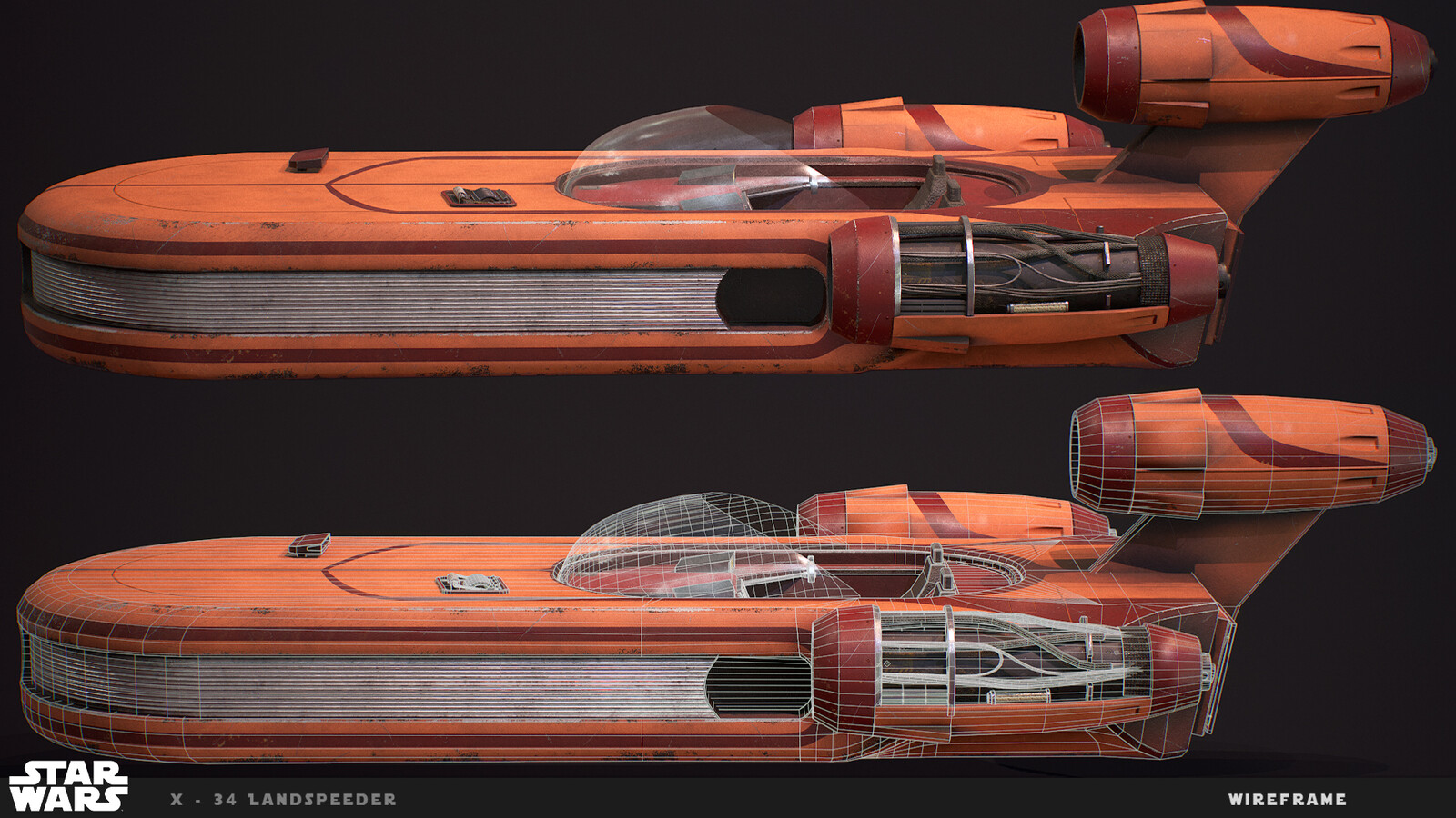 Dominic Franz - Star Wars X - 34 Landspeeder