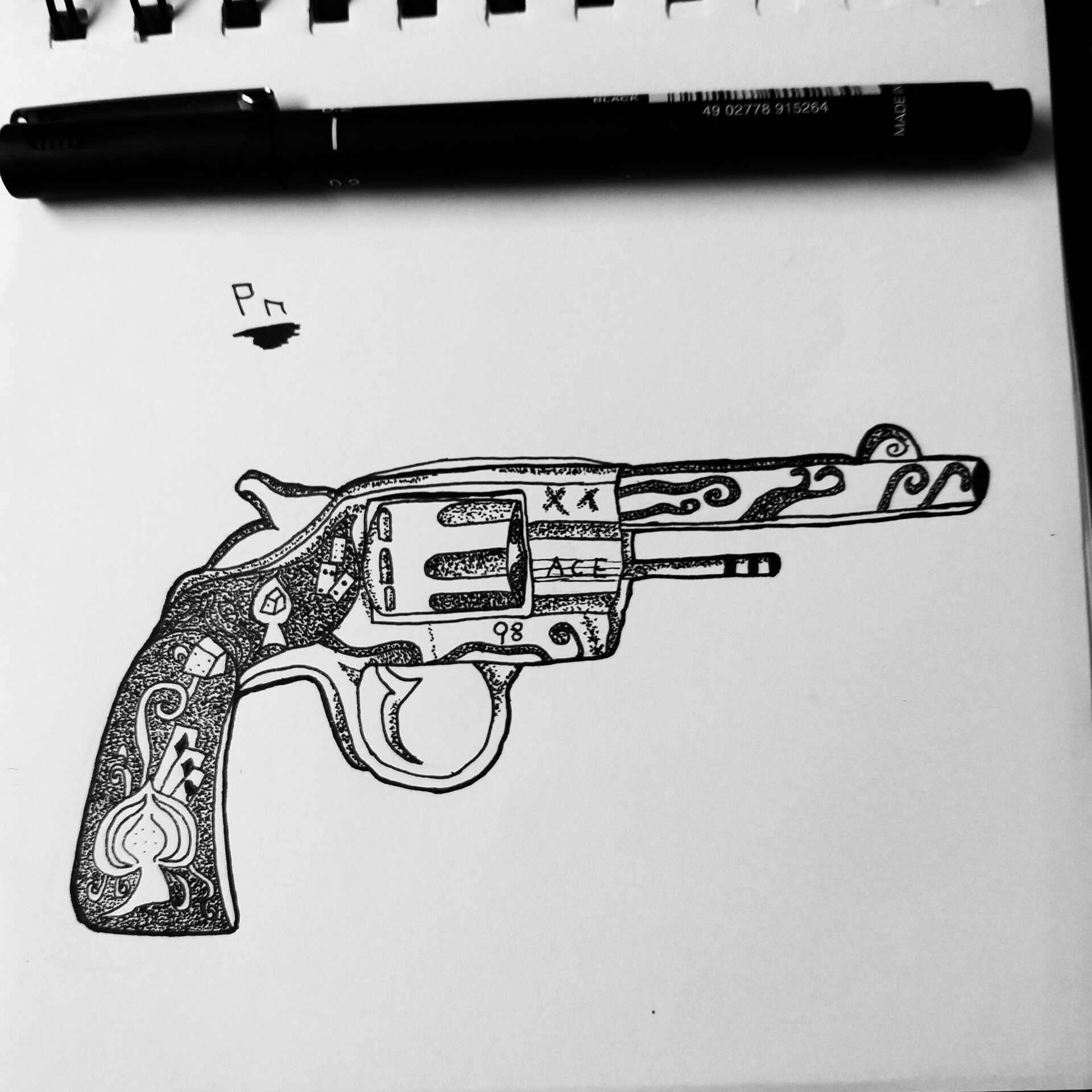 how to draw gun in red dead redemption