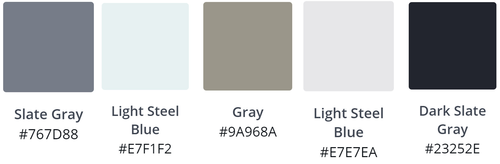 Alexander Peart - UFO colour palette