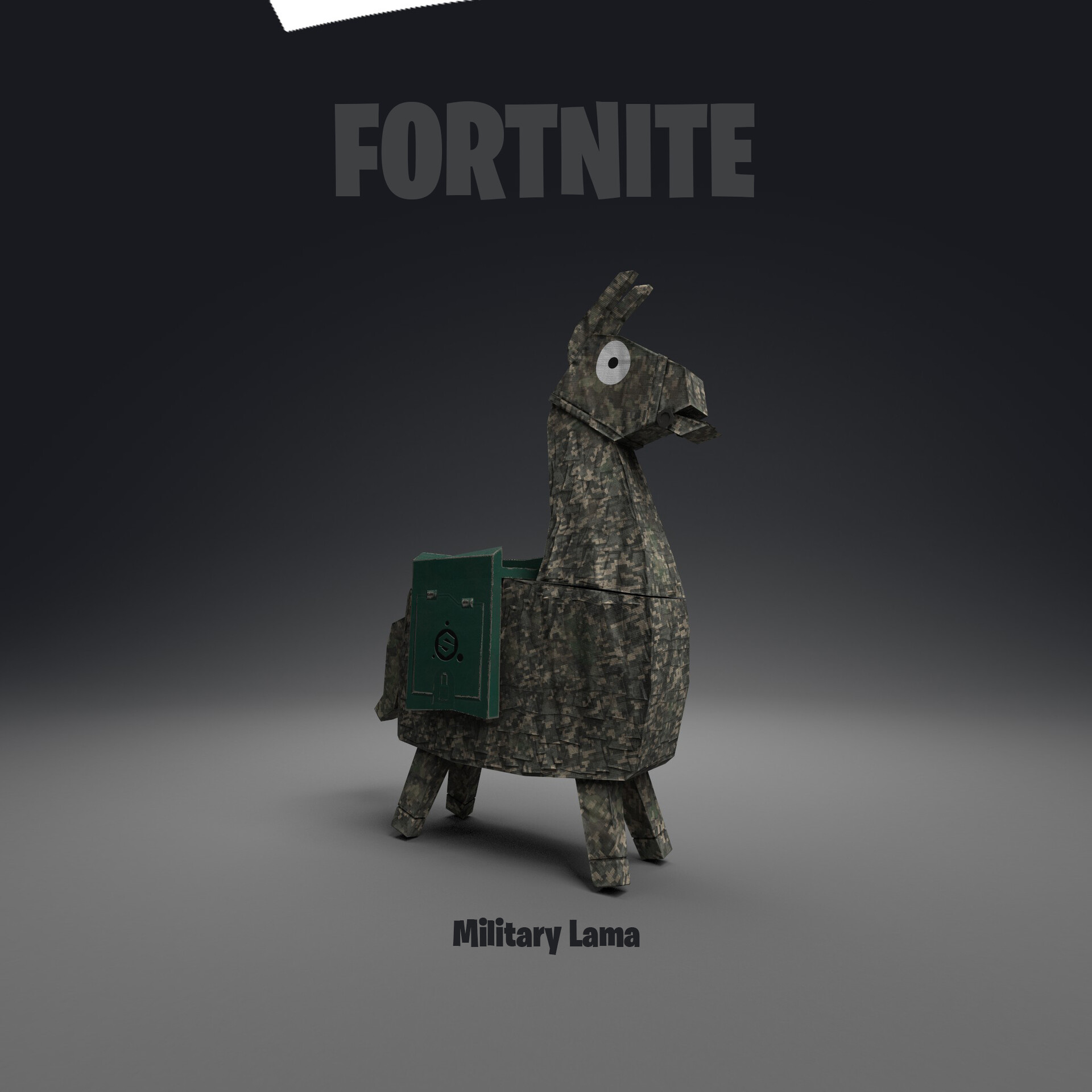 ArtStation - Military Lama