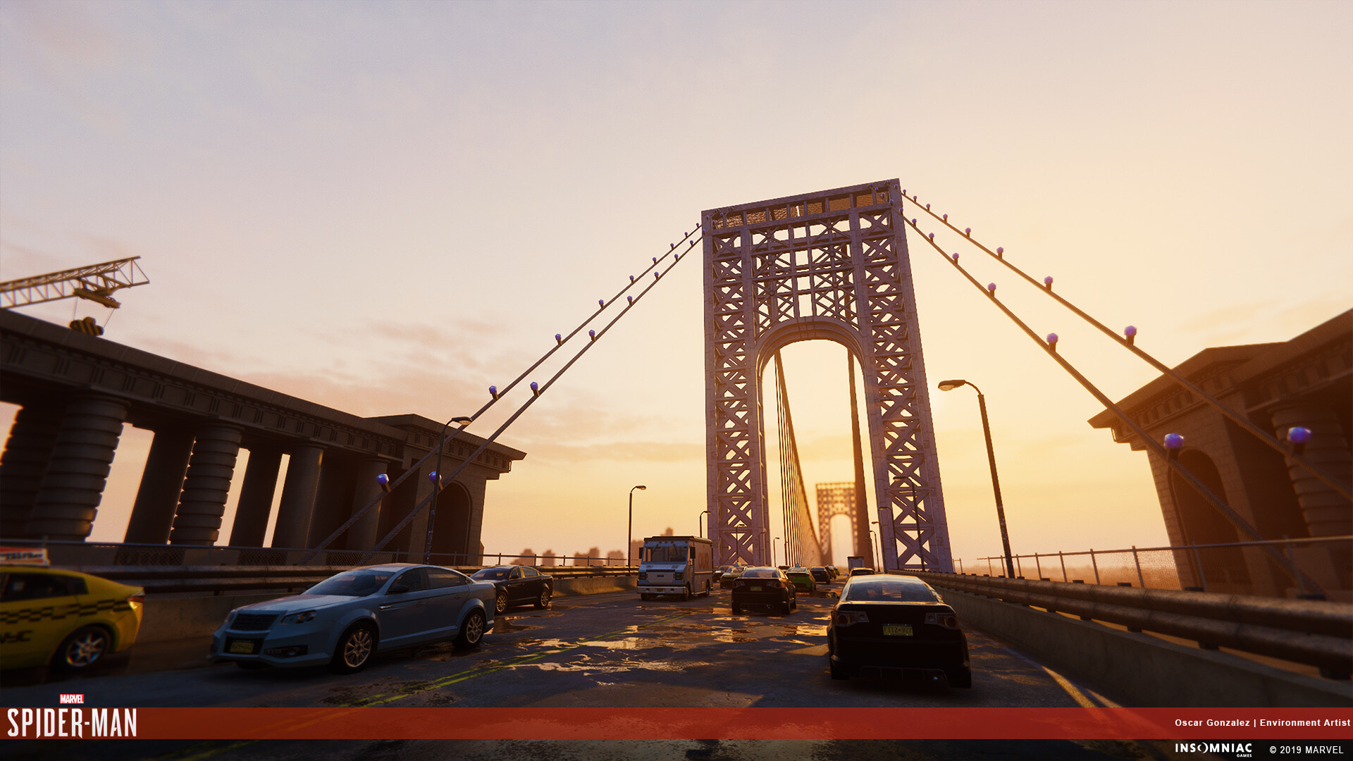 Oscar Gonzalez - Spider-Man PS4: NY, Manhattan Bridges