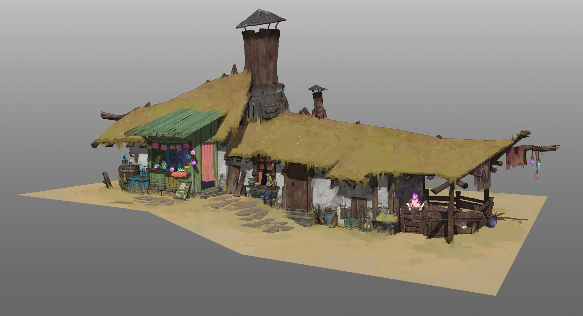 ArtStation - The Magic House