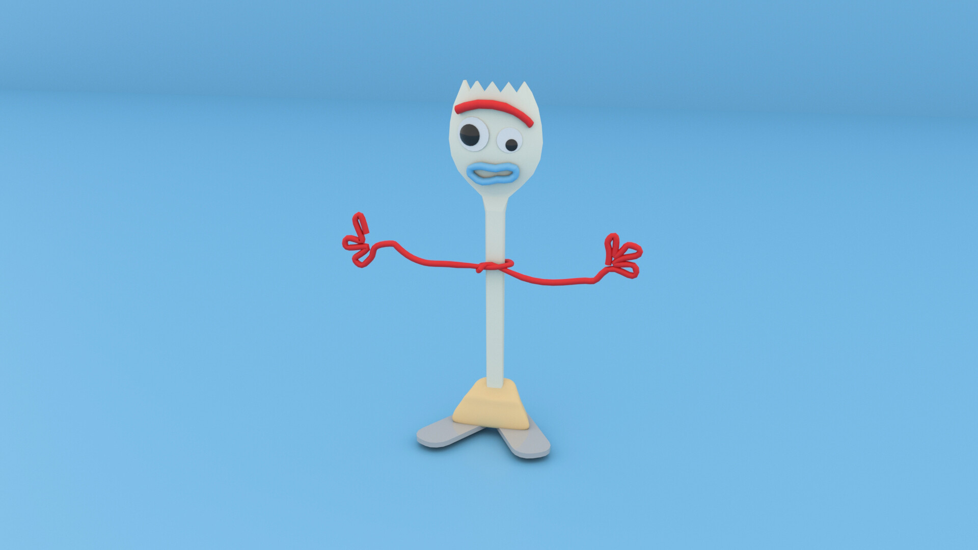 ArtStation - Forky - Toy Story 4