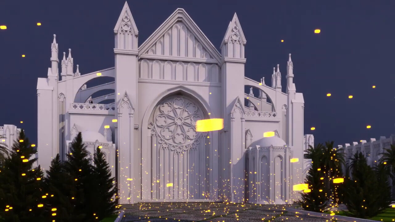 Ali Saada - Gothic magical palace