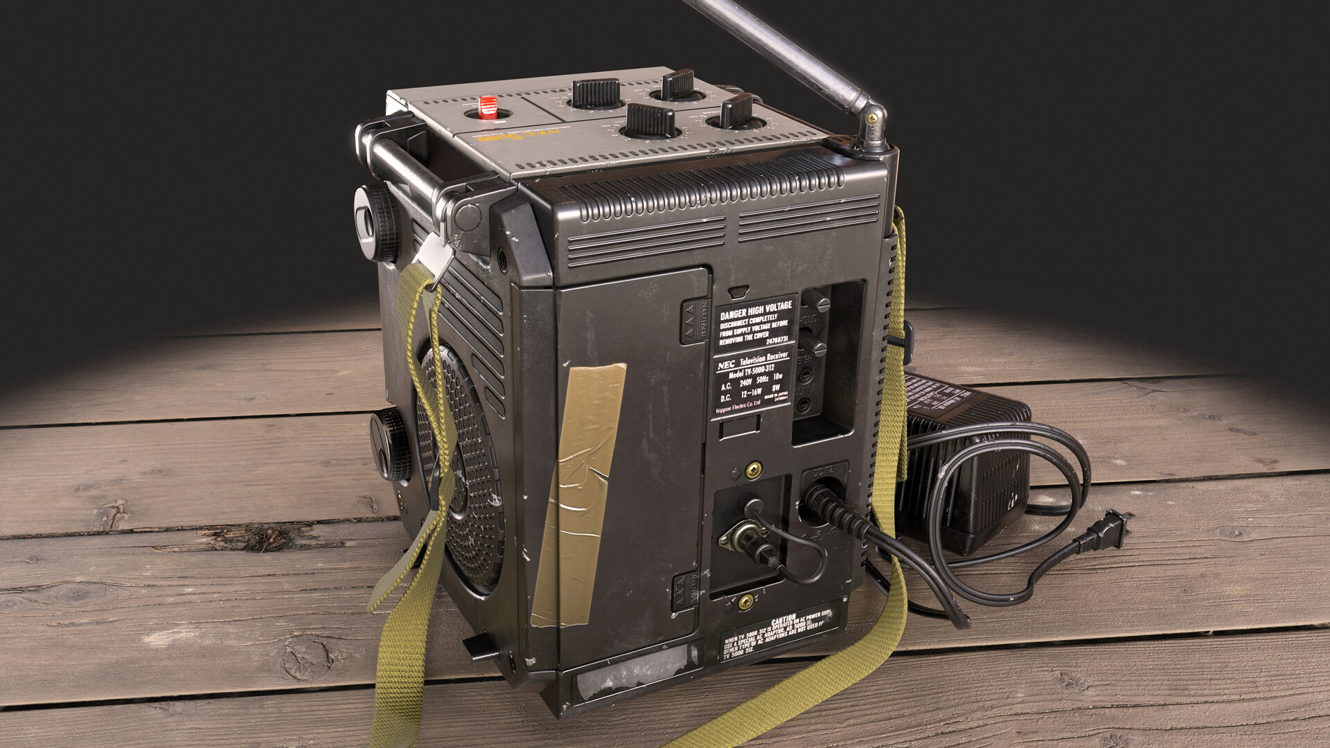 James Heron - Portable TV - NEC 5000