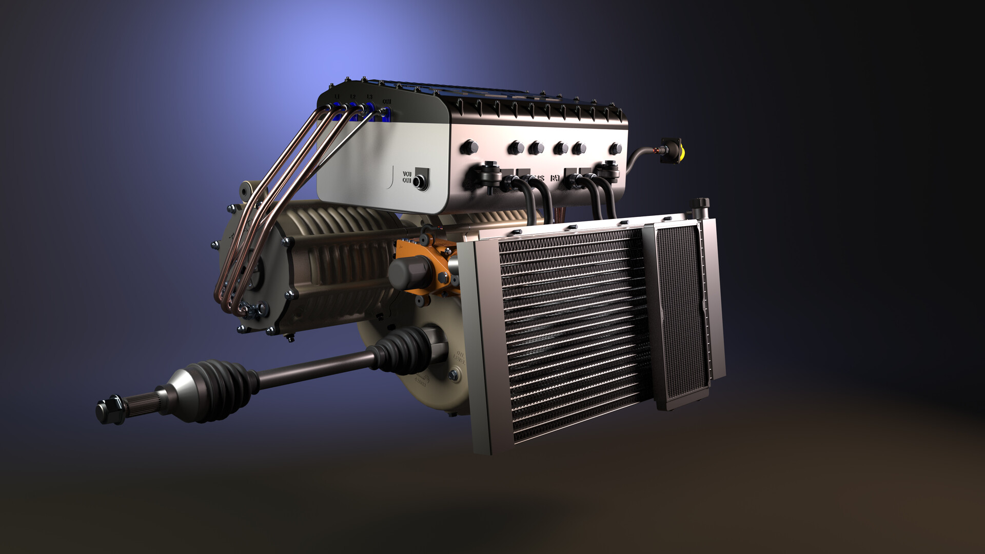 ArtStation - Electric drive unit