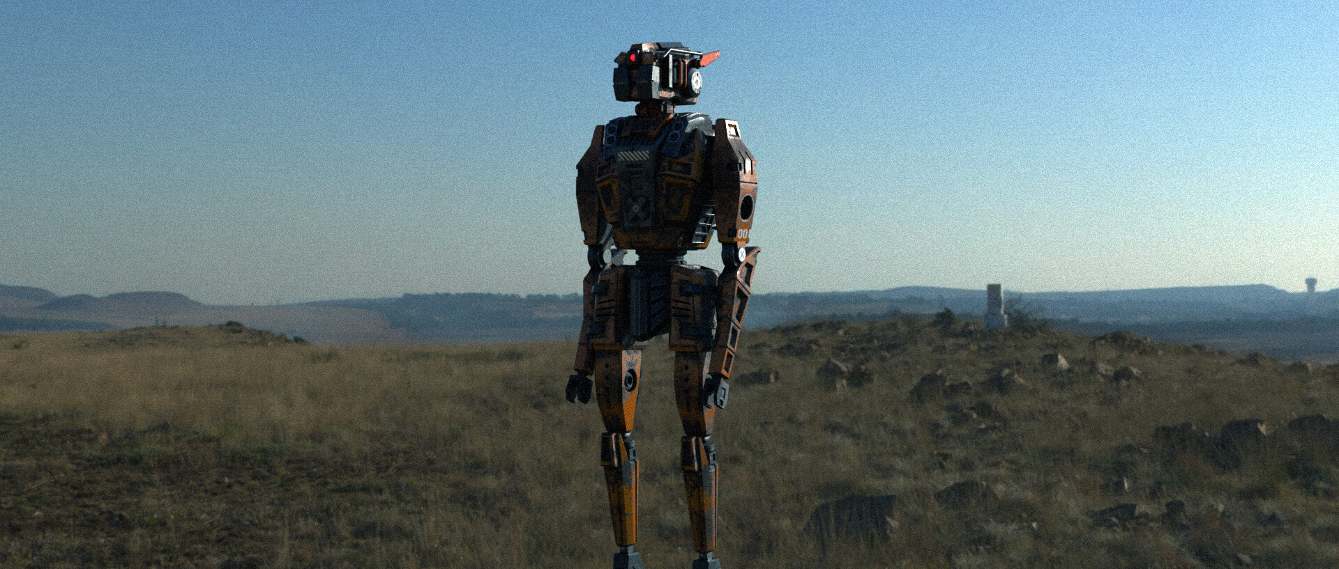 ArtStation - Robot 4 Action 00