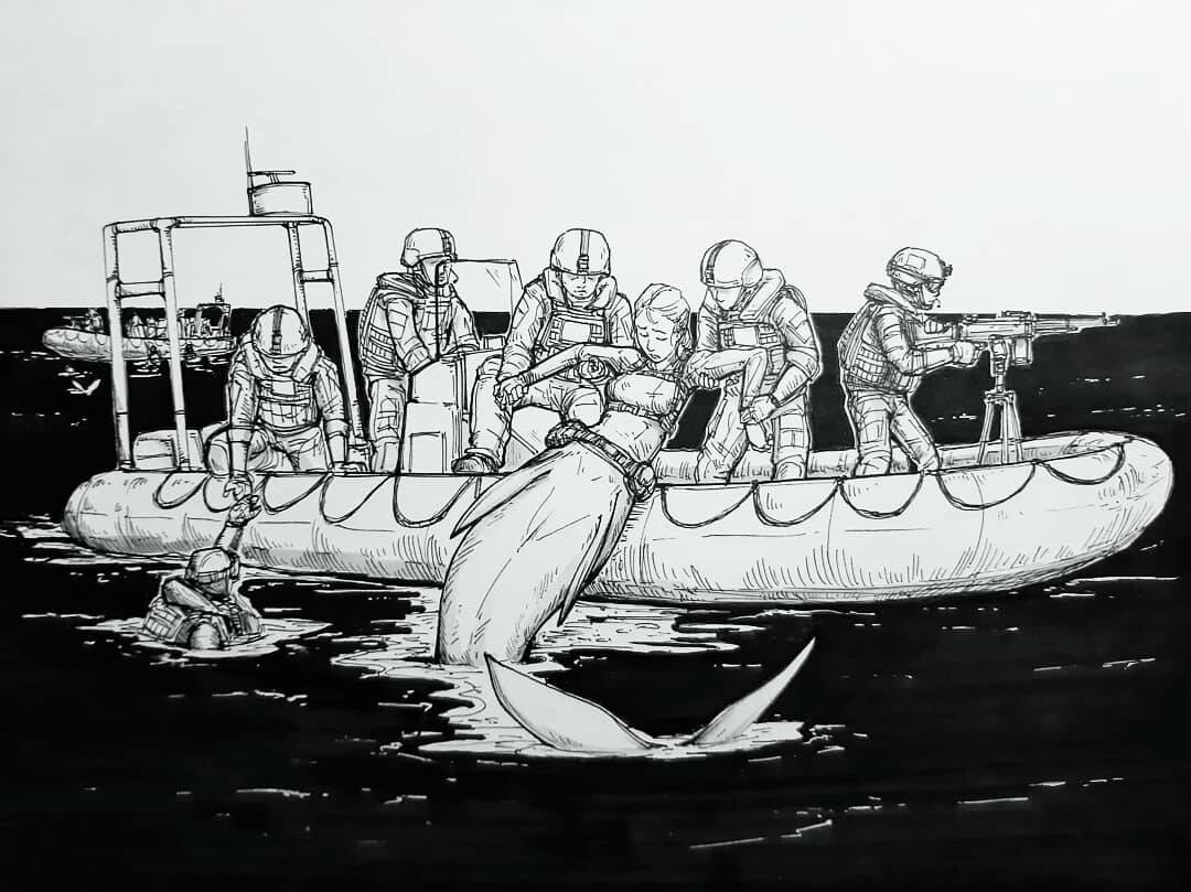 ArtStation - SEAL Team 9 - Week 5