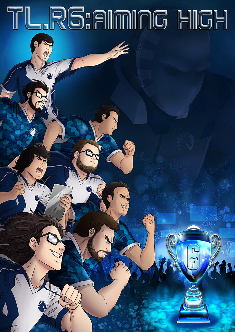 ArtStation - TEAM LIQUID comic